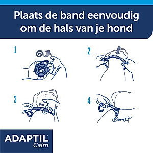 ADAPTIL Calming Pheromone Collar for Medium Large Dogs. Max Adjustable Neck Size 24.5 Inch