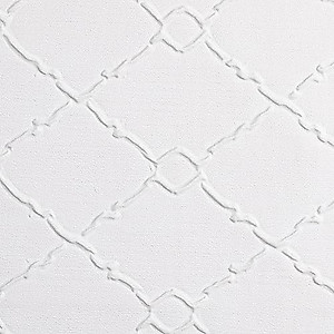 Lecloud White Shower Curtain for Bathroom, 3D Embossed Geom Pattern Hotel Quality Bathroom Shower Curtain, Machine Washable Waterproof Fabric Bath Curtain for Bathroom and Bathtubs, 72" Wx72 L