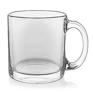 Libbey Robusta Glass Mugs, Set of 4