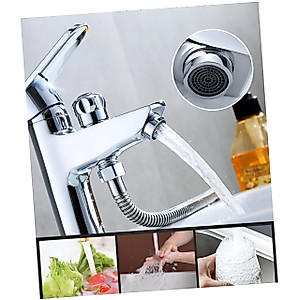 Mikikit Kitchen Faucet Waterfall Faucet Bathroom Faucets Bathtub Faucet Sink Faucet Hot and Cold Water Faucet Utility Faucet Water Faucet Outdoor Faucets for Bath Sinks Mixing Valve Basin