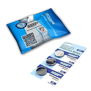 HQRP 3-Pack Lithium Battery Compatible with Snark SN-1 SN-8 Tuner