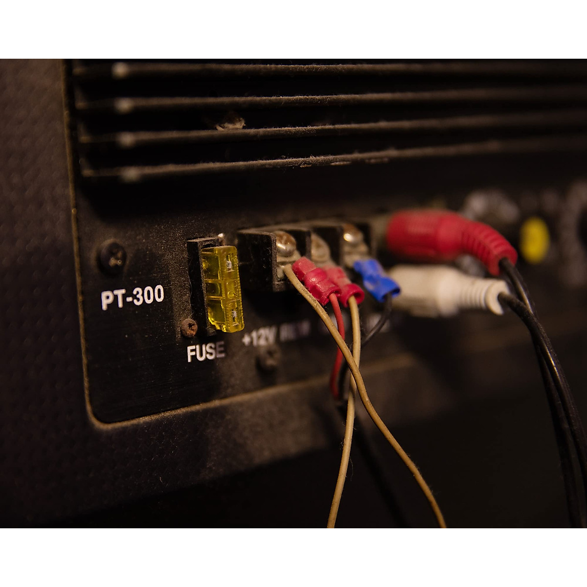 Ginsco 130 Pcs Blade Fuses Assortment Kit Standard Regular Size 2A 3A 5A 7.5A 10A 15A 20A 25A 30A 35A 40A with Puller for Car RV Truck Marine Boat Motorcycle Bus