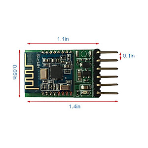 DSD TECH HM-19 Bluetooth 5.0 BLE Module with CC2640R2F Compatible for DIY