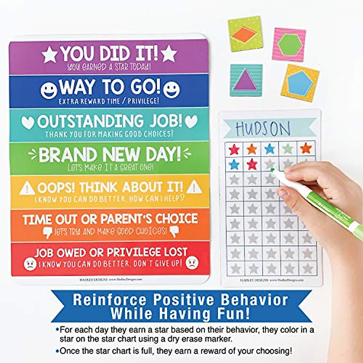 Good Behavior Chart For Kids at Home Magnetic, Kids Reward Chart For Kids at Home Magnetic Responsibility Chart For Kids, Star Chart For Kids Behavior, Toddler Behavior Chart Classroom Incentive Chart