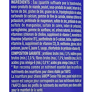 Iams Proactive Health Senior with Slow Cooked Chicken and Rice Pate, 13 Ounce (Pack of 12) - Packaging May Vary
