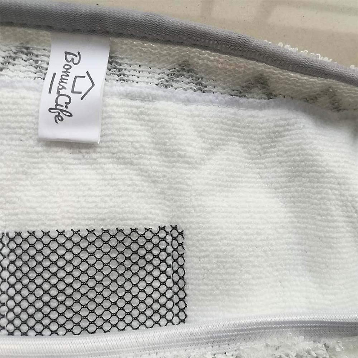 BonusLife Steam Mop Pads for Bissell PowerFresh 1940 1806 Replacement Parts, 8 Pack