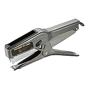 Bostitch Office B8 Heavy Duty 45 Sheet Plier Stapler, Full-Strip, Black (02245), 1 Pack (0-2245)