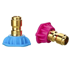 M MINGLE Pressure Washer Extension Wand, Second Story Quick-Connect Nozzle Tips for Power Washer