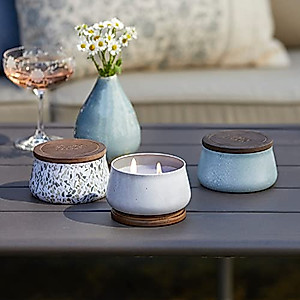 Yankee Candle Outdoor Candle, 10 oz, Light Purple