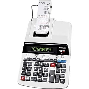 Canon MP41DHIII Printing Calculator 14-Digit 9-Inch x14-Inch x3-1/4-Inch Gray