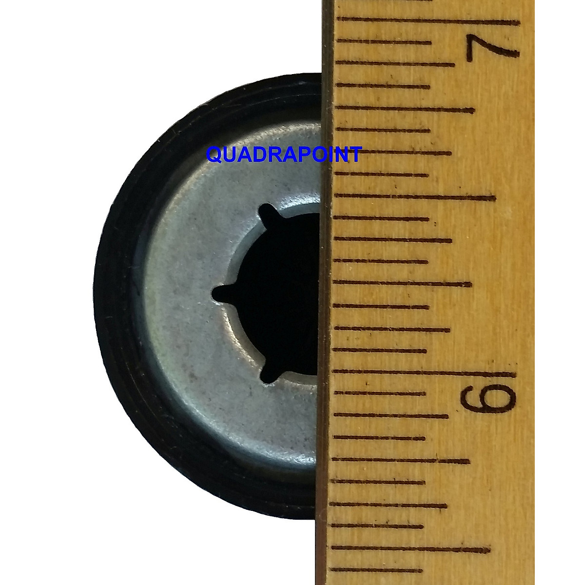 Quadrapoint Hub Cap Replacement compatible with Popular Red Wagon Brand, Steel & Wood Wagons 1/2" NEW BLACK (NOT for Plastic or Folding or little wagons model W5, please read product description)