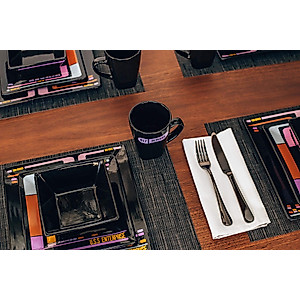 Star Trek: The Next Generation LCARS Interface 16-Piece Ceramic Dinnerware Set