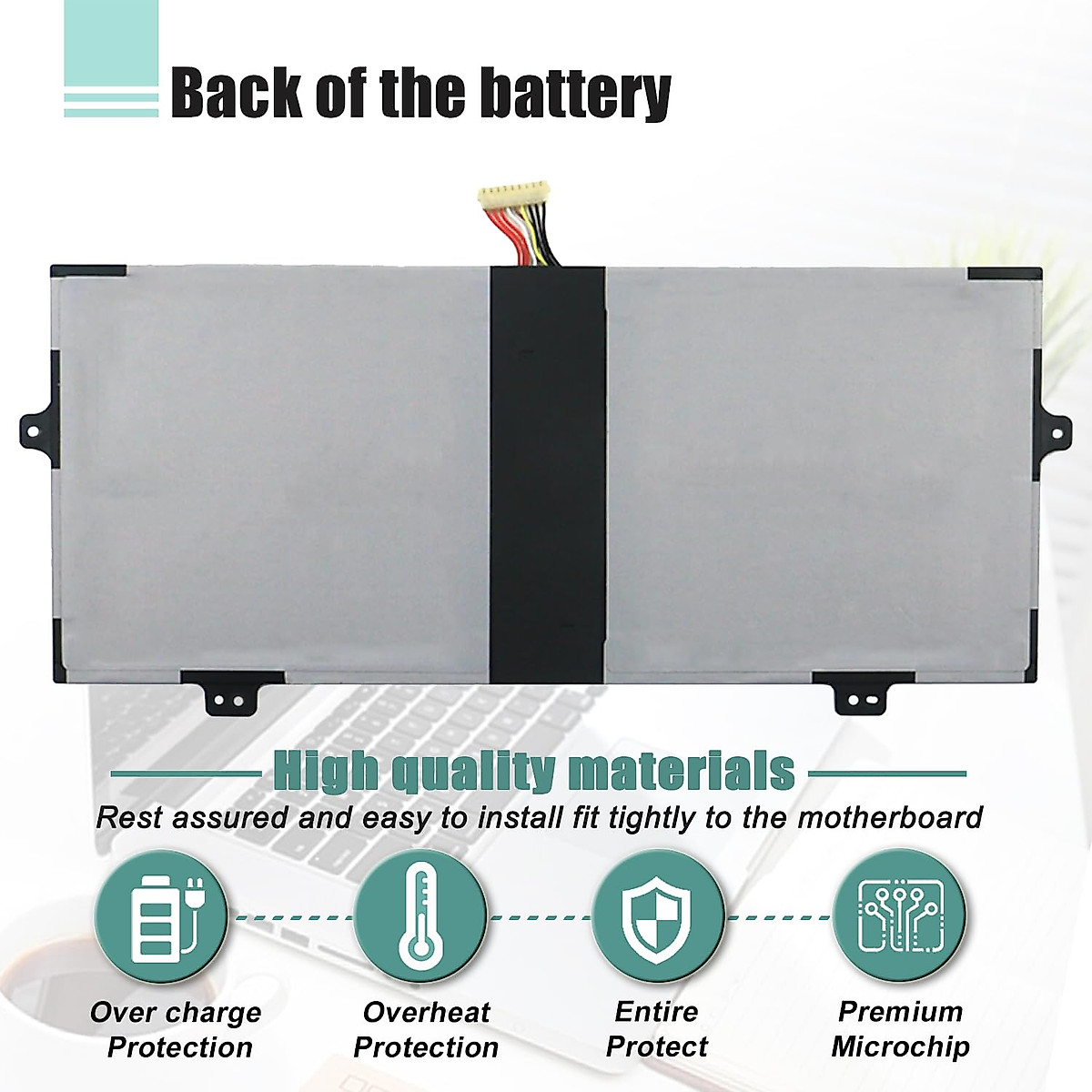 BOWEIRUI AA-PBUN4KP Battery for Samsung Notebook 9 Pen 930QAA 930QBE NP930QAA 930QAA-K716 NP930QAA-K04 930QAA-K01 930QAA-K716 NT930QBE NT930QBV NP930QAA-K01C Series Notebook (7.7V 39Wh/5120mAh)