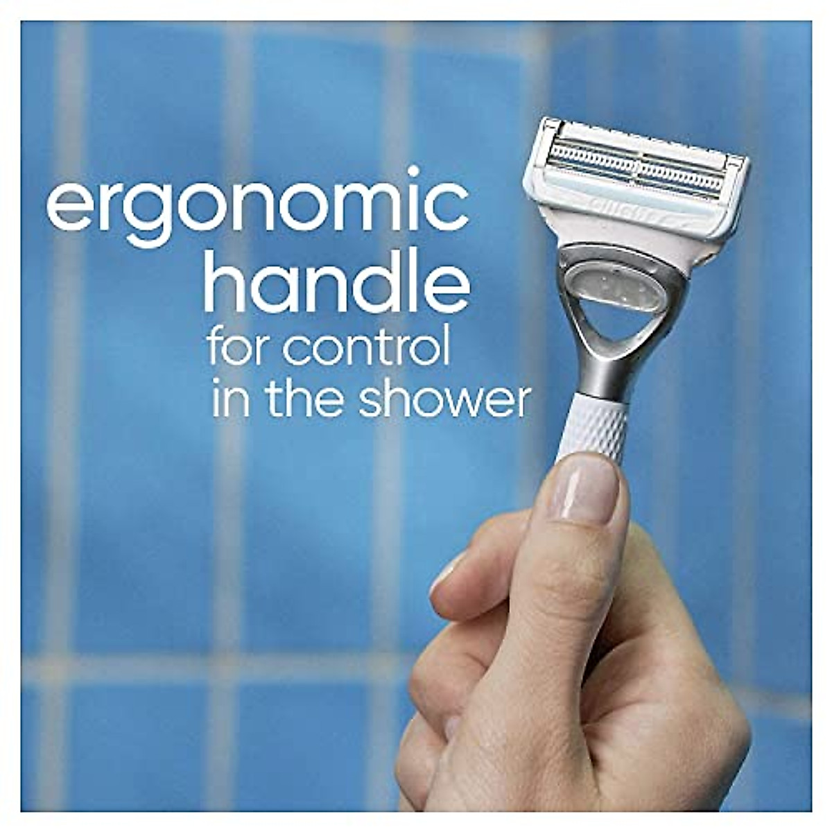 Gillette Venus Intimate Grooming Razors for Women, 1 Venus Razor Bikini Trimmer, 2 Razor Blade Refills, Pink