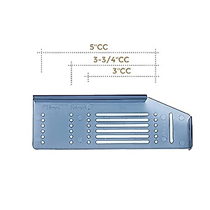Ravinte Cabinet Door & Drawer Hardware Installation Template Kit Include Drill Bit Mounting Template for Cabinet Knob, Cabinet Pulls