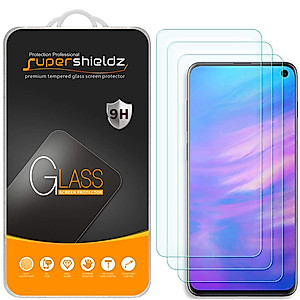 Supershieldz (3 Pack) Designed for Samsung (Galaxy S10e) (Not Fit for Galaxy S10) Tempered Glass Screen Protector, Anti Scratch, Bubble Free