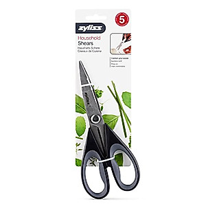 Zyliss Shears, Stainless Steel, Black, 1.4 x 9.4 x 22.5 cm