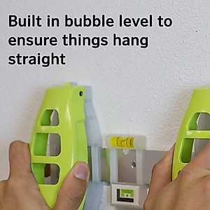 National Hardware N260-147 Art Tool Easily Installs Pin Sized Bubble Level and Nails Included, Aluminum