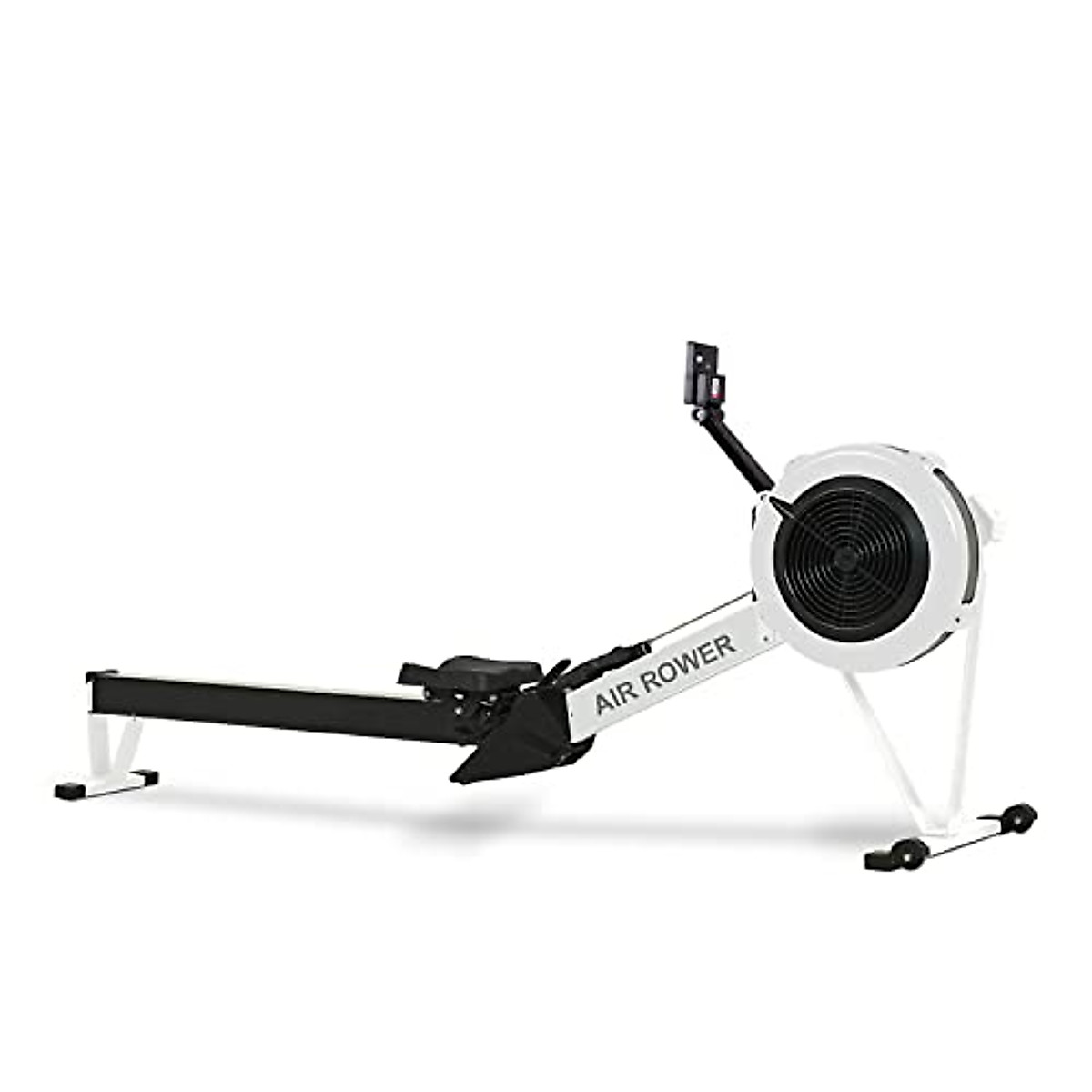 Oarlike Air Resistance Rowing Machine 10 Level Adjustable Resistance Air Rower with LCD Monitor Foldable Exercise Fitness Equipment for Home Gym Office Use