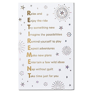 American Greetings Retirement Card (Time of Your Life)