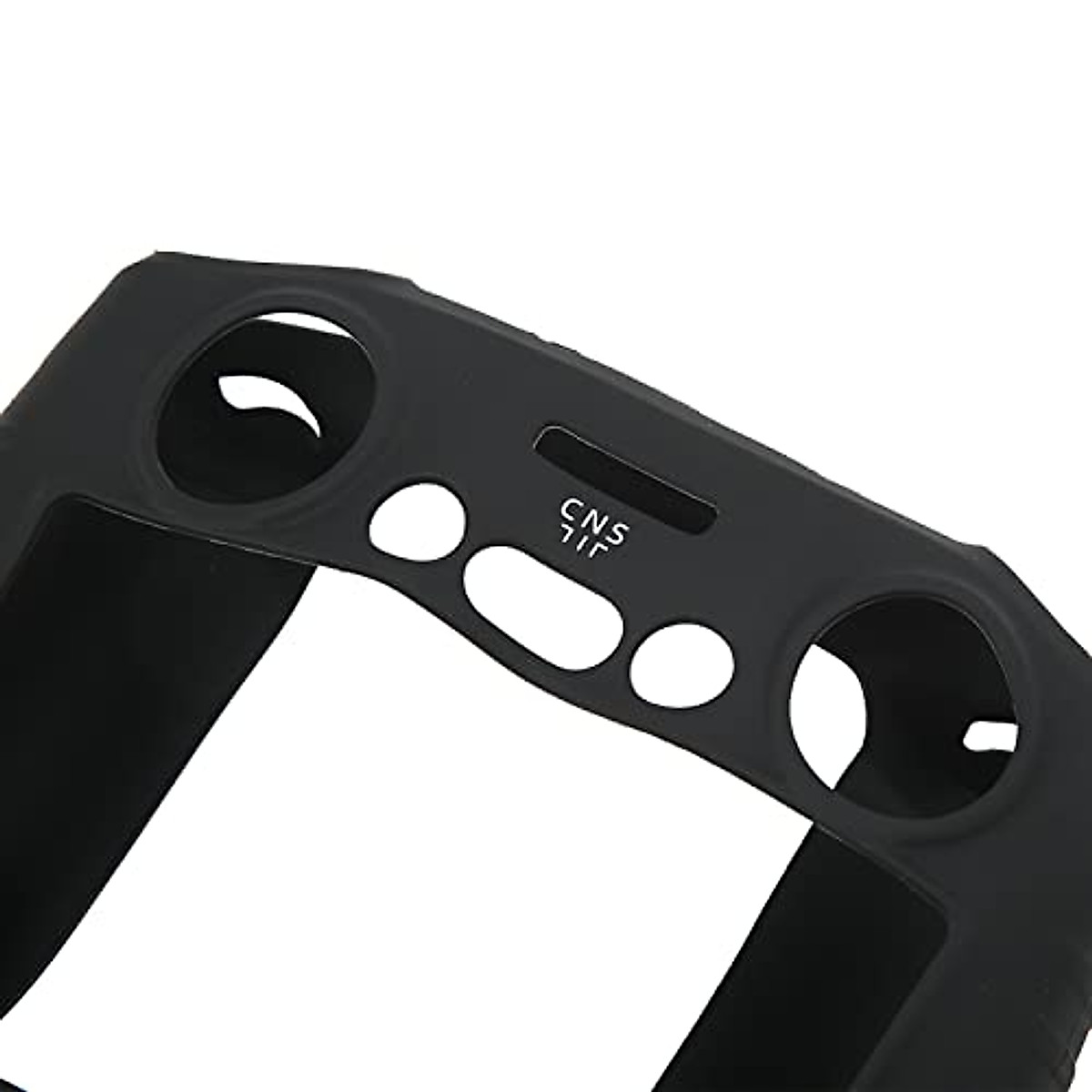 Silicone Cover for Drone Controller, Nonslip Texture for Drone Controller, Silicone Protective Case Reinforcing Rib Design Antidrop Dustproof for (Black)