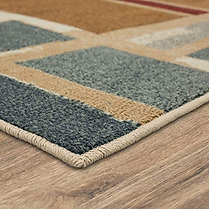 Mohawk Home Soho Regnar Geometric Squares Accent Area Rug, 1'6"x2'6", Multi