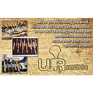 Ramelson Sloyd Carving Knife With Leather Sheath Whittling Wood Carving Tools