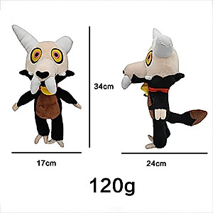 The Owl House King Plush, Owl House Cute Stuffed Animal, Kawaii Wolf Stuffed Animal, Plush Toy for Children Fans Xmas Festival Gifts-11.8 inches