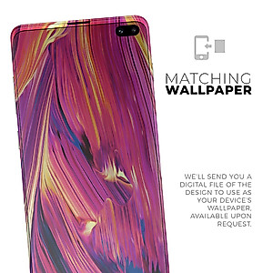 DesignSkinz Liquid Abstract Paint Remix V40 Protective Vinyl Decal Wrap Skin Cover Compatible with The Samsung Galaxy S20 (Screen Trim & Back Glass Skin)