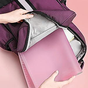 Clip Board, Soft Convenient Clear Clipboard Plastic Easy to Clean for Writing for Drawing(EVA Exam Pad A4-Light Fei Powder)