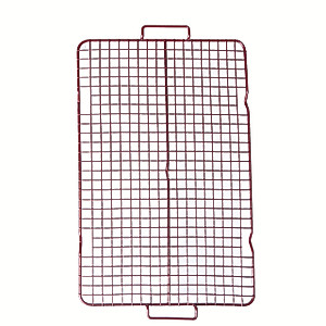 CasaWare 3pc Ultimate Commercial Weight 15 x 10 x 1-inch Cookie Sheet/Cooling Grid Set (Rose Gold Granite)