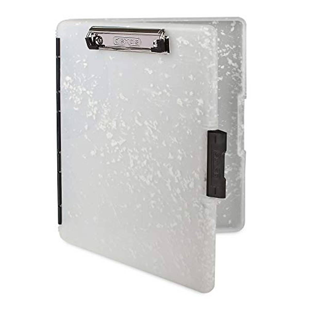 Dexas Slimcase 2 Plastic Clipboard with Storage and Side Opening, Jelli Granite, Office Supplies Clipboards to Organize, Carry and Store, A4 Holder, Style and Functionality Nursing Clipboards