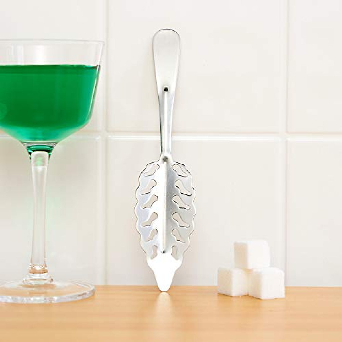 True Sweeten Absinthe Spoon, Absente Slotted Spoon, Stainless Steel & Dishwasher Safe