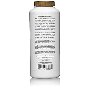 Matte for Men Man Powder, 8.5 Ounce