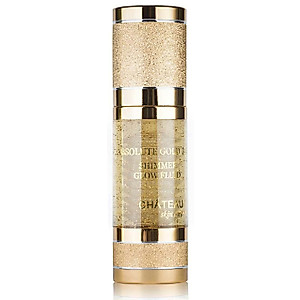 Absolute Gold 24K Gold Petal Facial Toner - 24K Shimmer Glow Fluid (Pack 2). 24 Karat Gold/Collagen/HYALURONIC Acid. for All Skin Types.