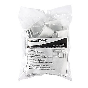 Closetmaid 1782 Wall Brackets With Anchors, White