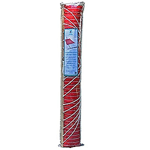 Algoma Net Company 2948DL Quilted Matching Pillow-13 Feet in Length Hammock, Red, Brown, and White
