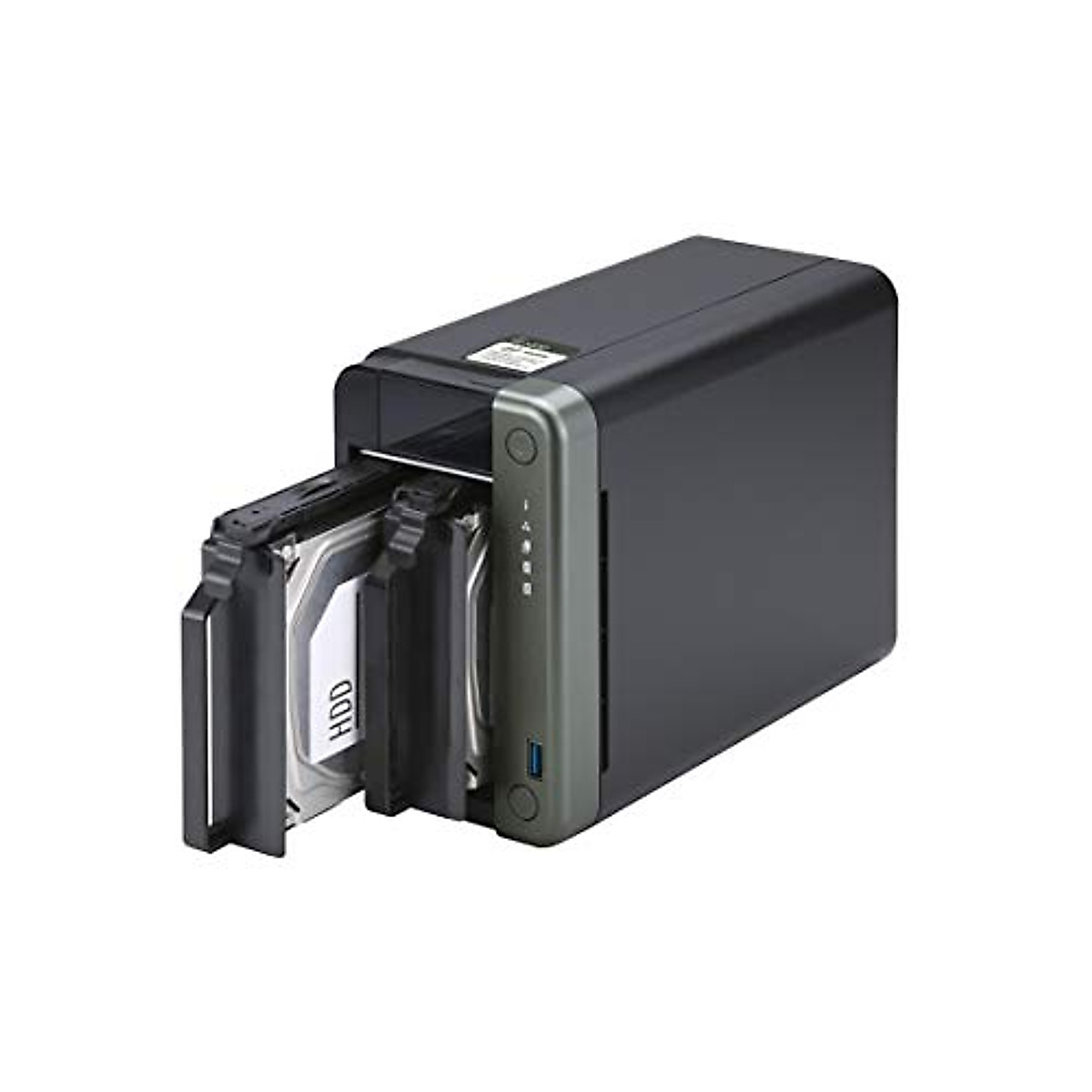 QNAP TS-253D-4G 2 Bay NAS for Professionals with Intel® Celeron® J4125 CPU and Two 2.5GbE Ports (TS-253D-4G-AMZ-US)