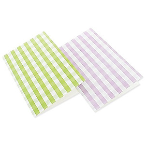 48 Pack All Occasion Greeting Cards Bulk – Colorful Picnic Blanket Pattern Gingham Designs - Note Cards Boxed Set With White Envelopes - Blank on the Inside - 4 x 6 Inches