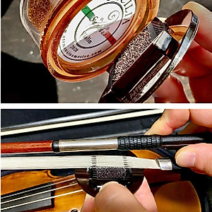 CECILIA 'SOLO' Rosin for Viola, Rosin Specially Formulated Viola Rosin for Viola Bows with Included Rosin Spreader (Full Cake)