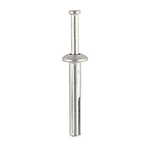 TimCo 0640ZNA 6 x 40-Zinc-Box of 100 Nail in Anchor-Zamac, Silver
