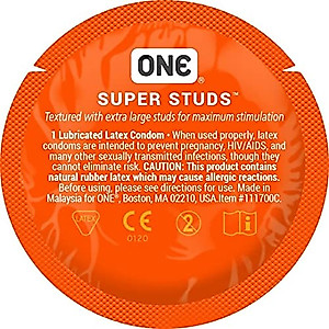 ONE Super Studs Condoms (Formerly 576 Sensations) 24 Pack
