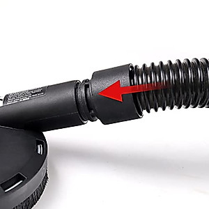 HERZO Surface Grinding Dust Shroud for Angle Grinder, Universal 4.5"/5" + Diamond grinding cup wheel 5 inch