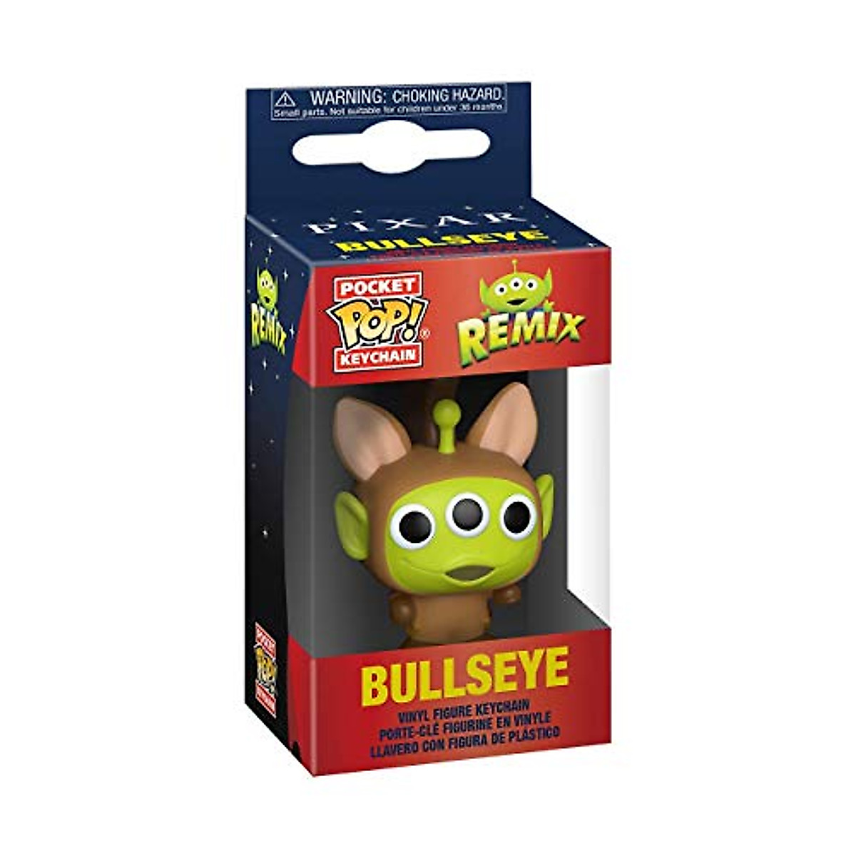 Funko Pocket Pop! Keychain Disney: Pixar Alien Remix - Bullseye, Multicolor (49092)