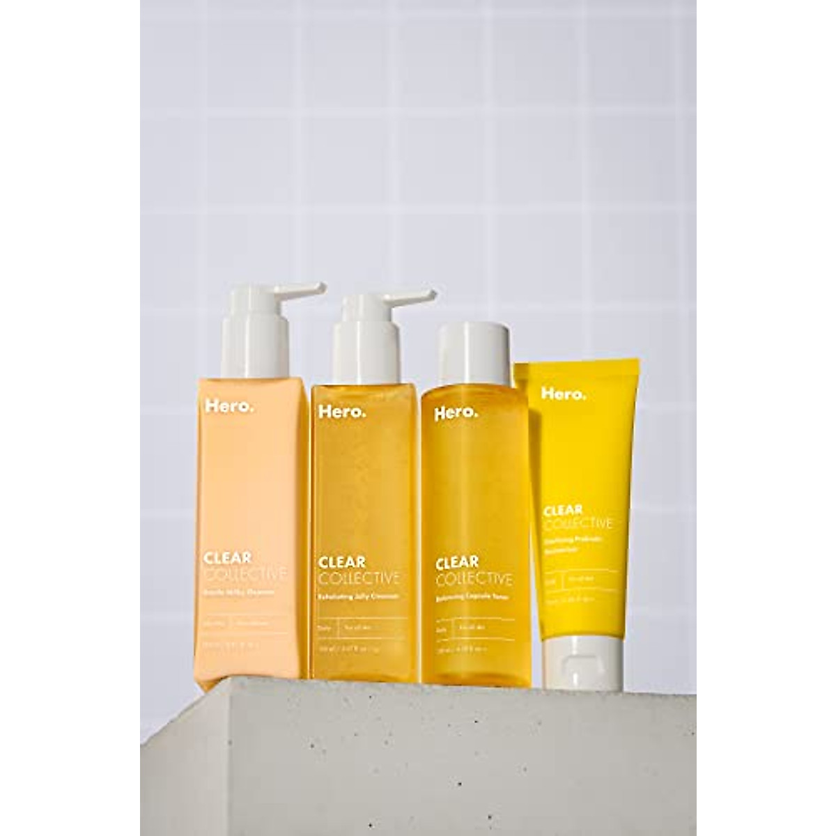 Clear Collective Gentle Milky Cleanser from Hero Cosmetics - Gentle Pore-Clarifying Cleanser for Sensitive, Blemish-Prone Skin with PHA, Colloidal Oatmeal, and Jojoba + Ceramides - Dermatologist Tested and Vegan-Friendly (5.4 fl oz)