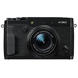 Fujifilm X30 12 MP Digital Camera with 3.0-Inch LCD (Black)