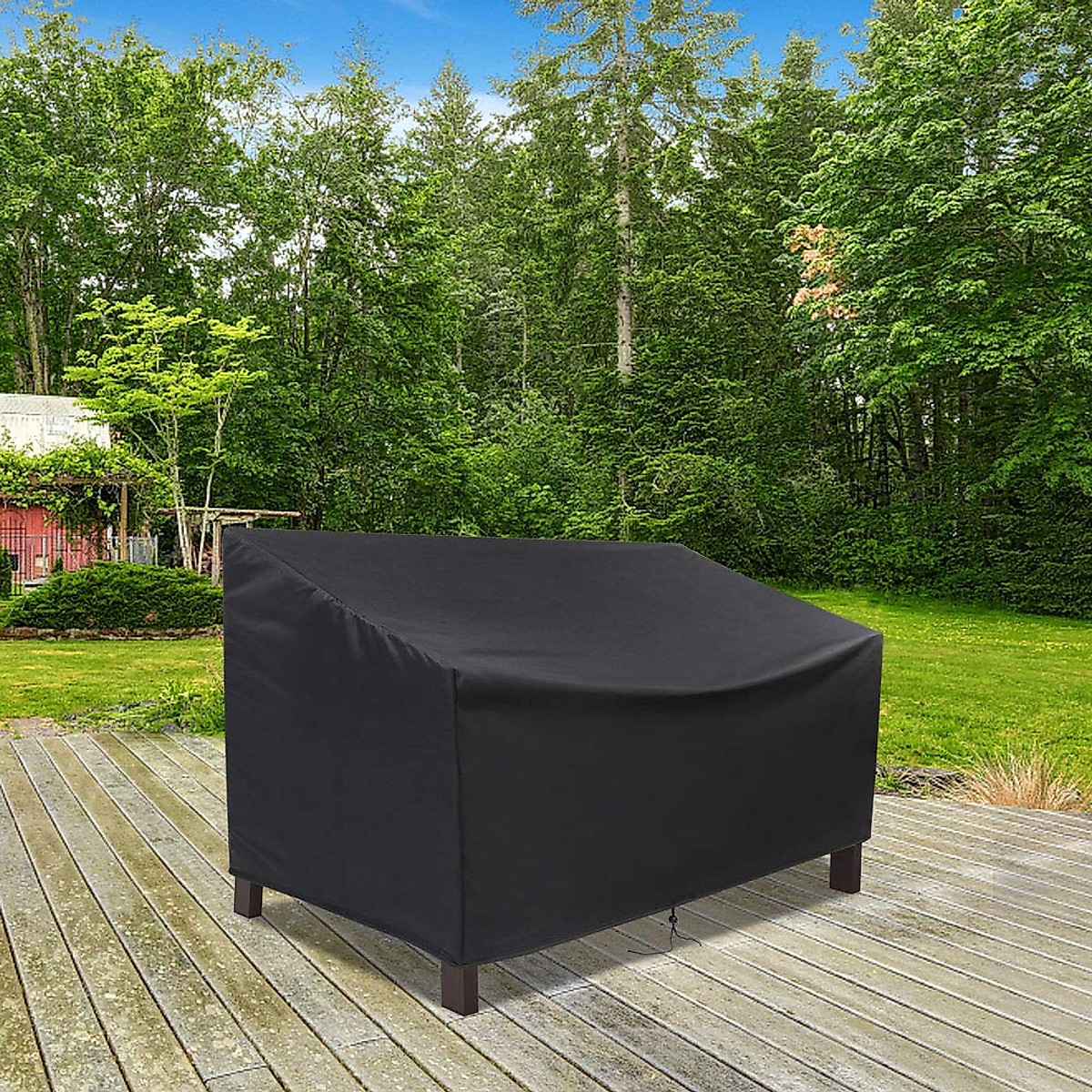 Onlyme Outdoor Patio Bench Cover Waterproof, 2 Seater, Loveseat, Sofa, Glider, Furniture Cover