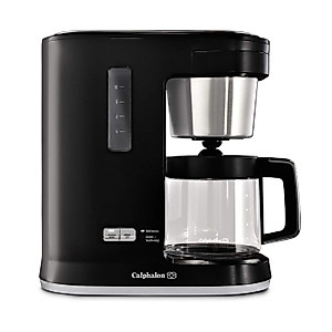 Calphalon Precision Control 10 Cup Coffee Maker, Matte Black