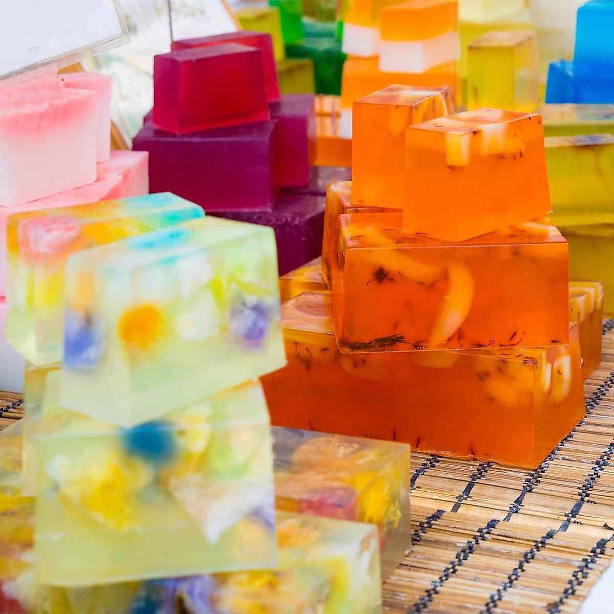 Organic Melt and Pour – ALEXES 2 lb Soap Base for Soap Making – Unscented – Soap Making Supplies