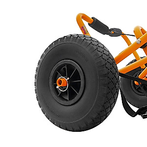 RAD Sportz Kayak Trolley Pro Premium Kayak Cart with NO-Flat Airless Tires 150 LB Capacity Yellow with Free Mesh Carry Bag